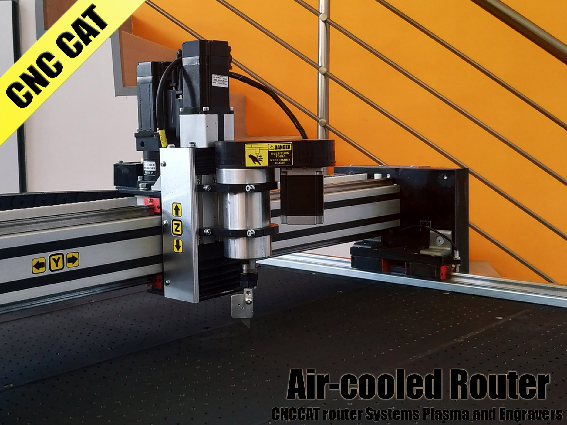 CNC Routers για Αλουμίνιο CNC CAT