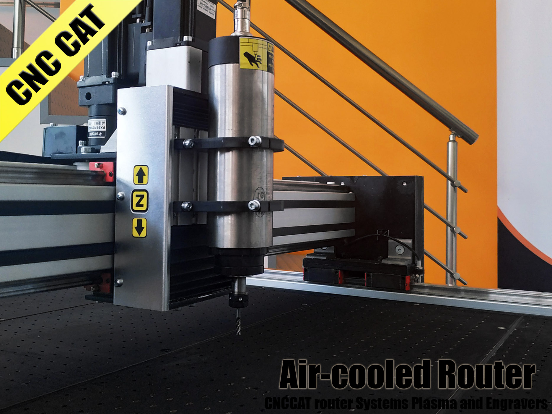 CNC Routers για Αλουμίνιο CNC CAT